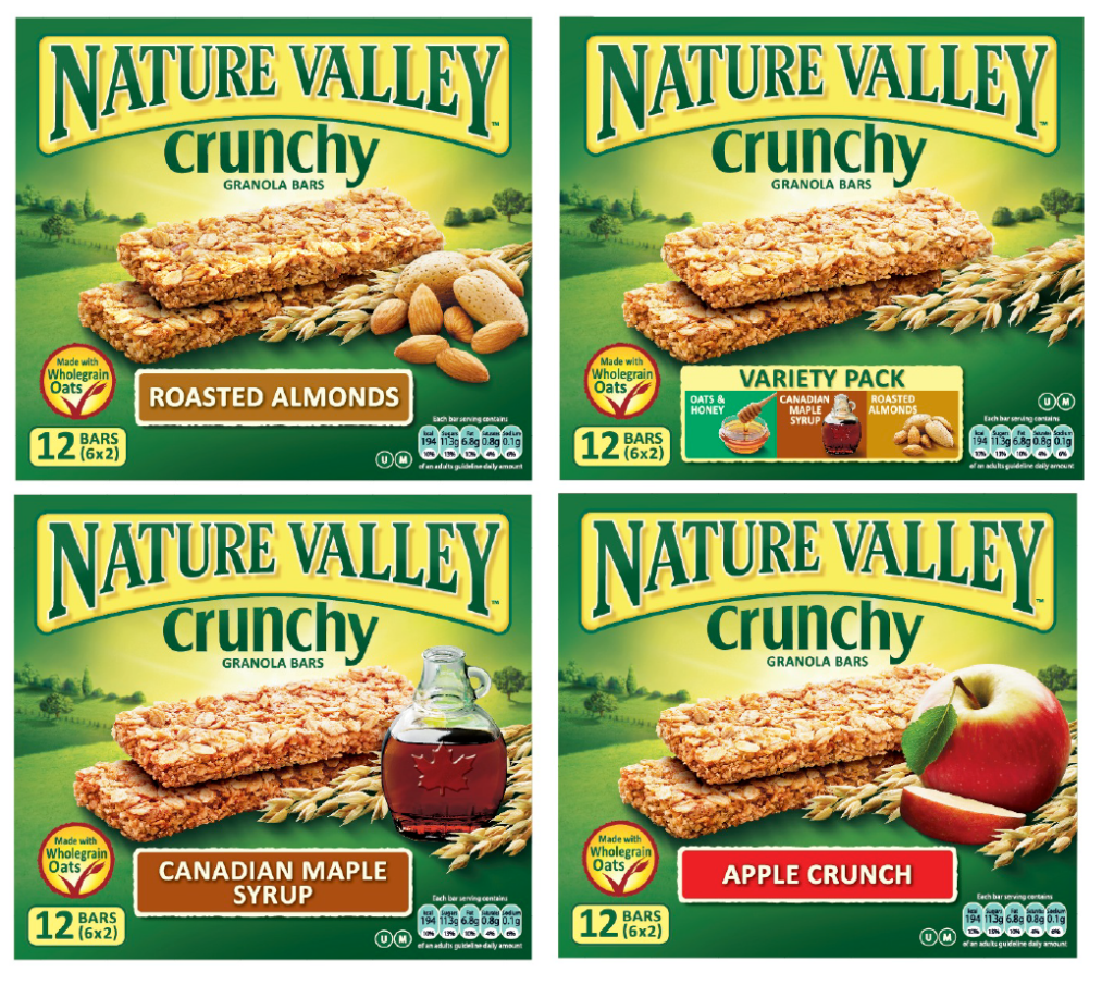 Nature Valley new product launch and pack design - Reach