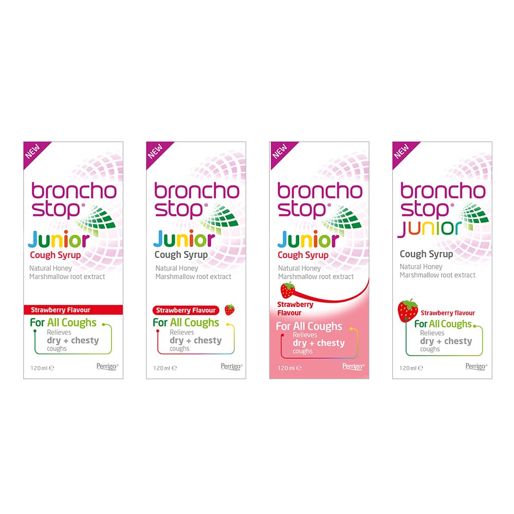 Bronchostop packaging brand extension case study