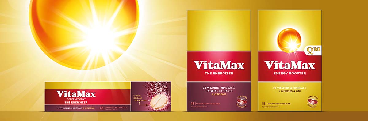 Vitamax Brand Evolution and Pack Design Case Study