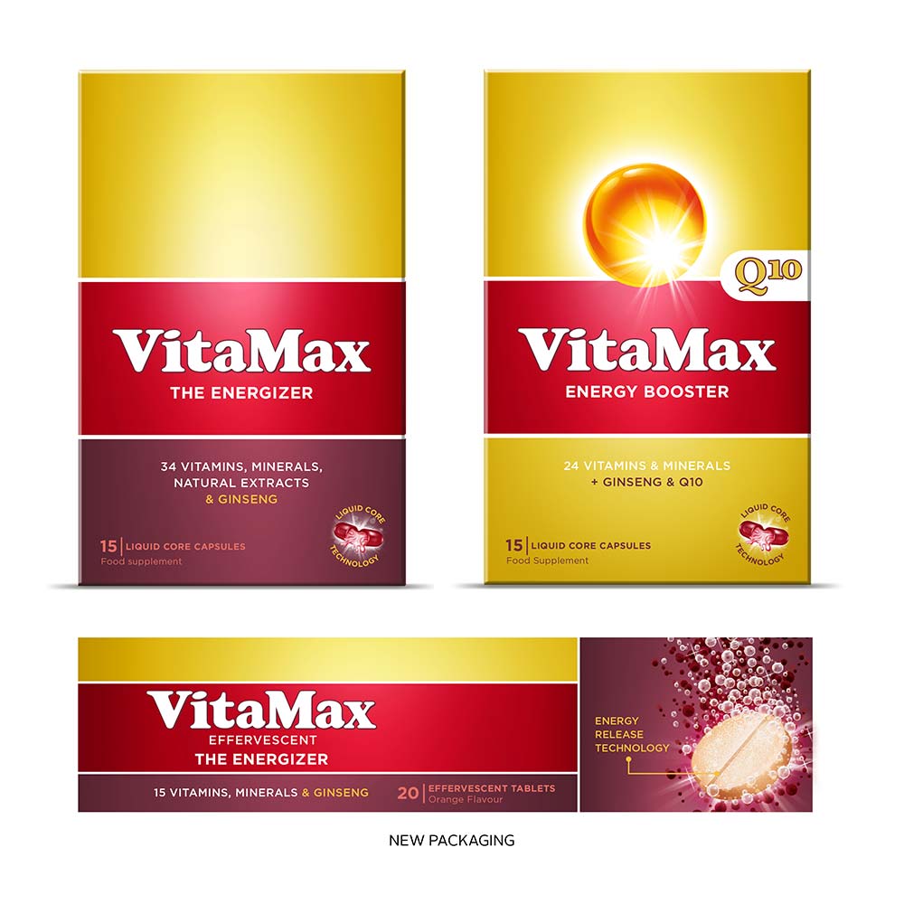 Vitamax Brand Evolution and Pack Design Case Study